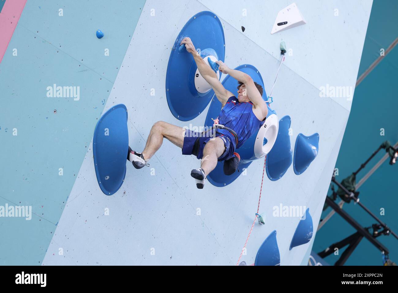 DUFFY Colin of USA Sport Climbing Men's Boulder & Lead, Semifinal Lead ...
