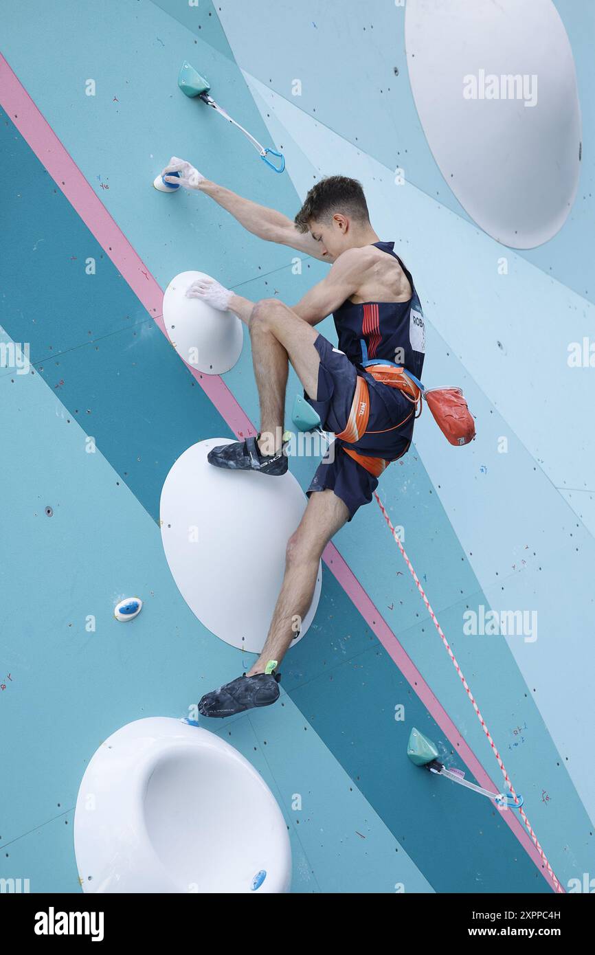 ROBERTS Toby of Great Britain Sport Climbing Men's Boulder & Lead ...