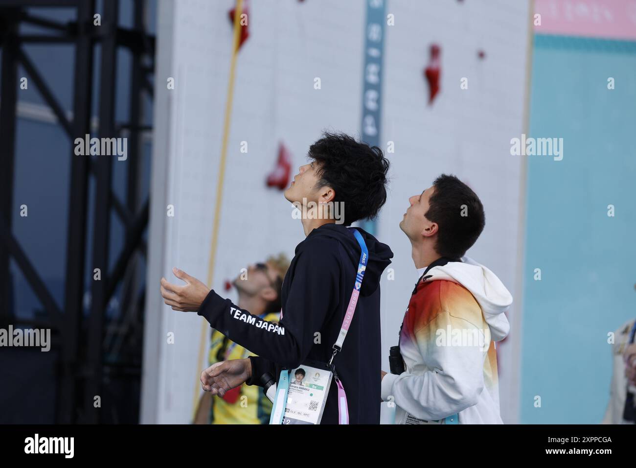 ANRAKU Sorato of Japan Sport Climbing Men's Boulder & Lead, Semifinal ...