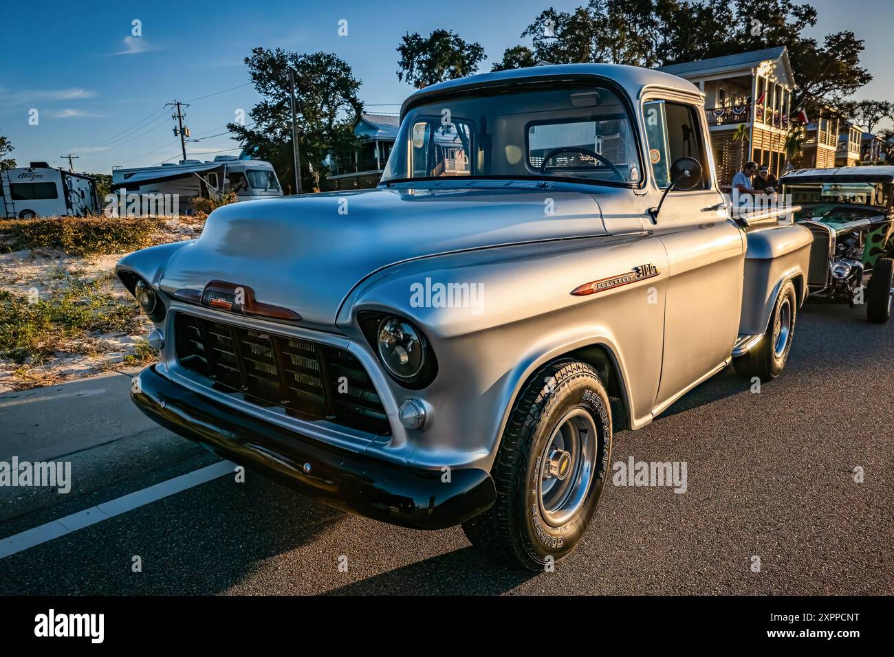 Gulfport, MS - October 02, 2023: High perspective front corner view of ...