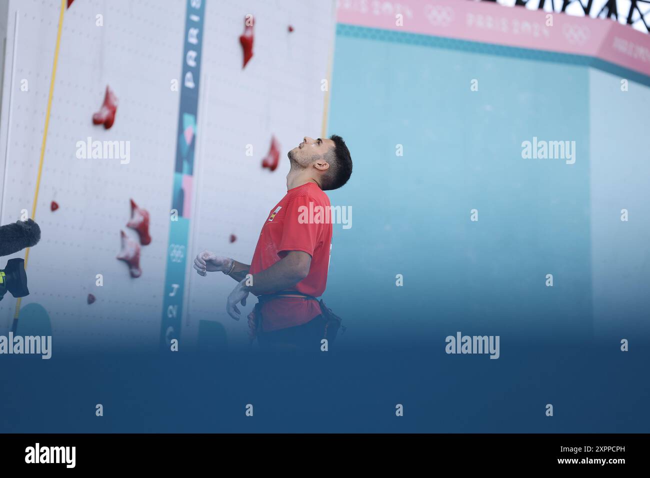 GINES LOPEZ Alberto of Spain Sport Climbing Men's Boulder & Lead ...