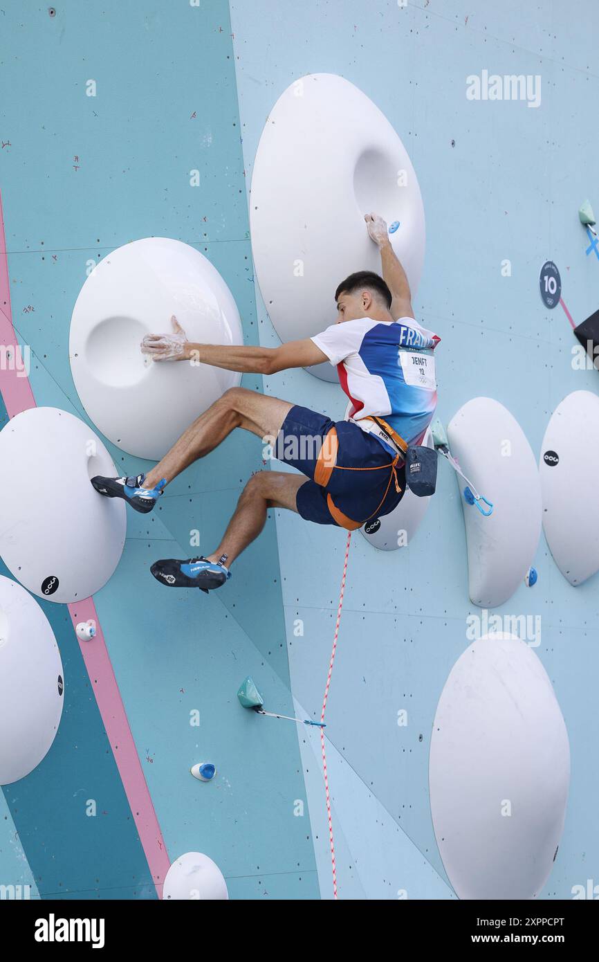 JENFT Paul of France Sport Climbing Men's Boulder & Lead, Semifinal ...