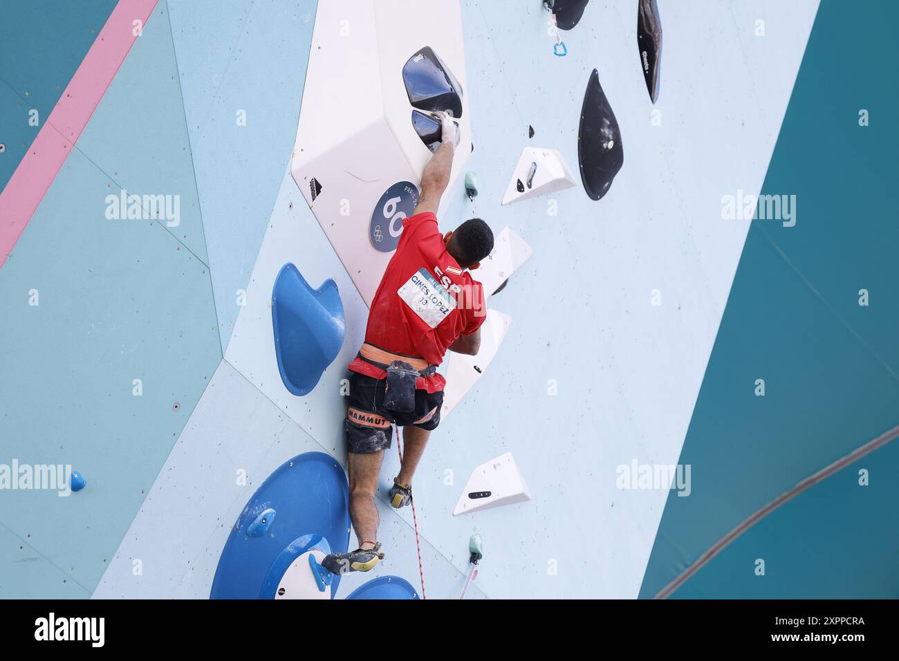 GINES LOPEZ Alberto of Spain Sport Climbing Men's Boulder & Lead ...