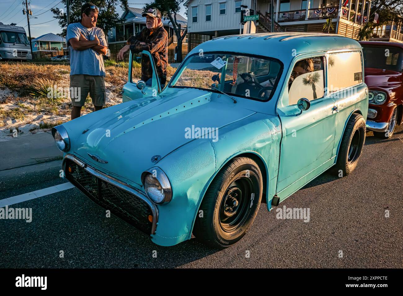 Gulfport, MS - October 02, 2023: High perspective front corner view of ...