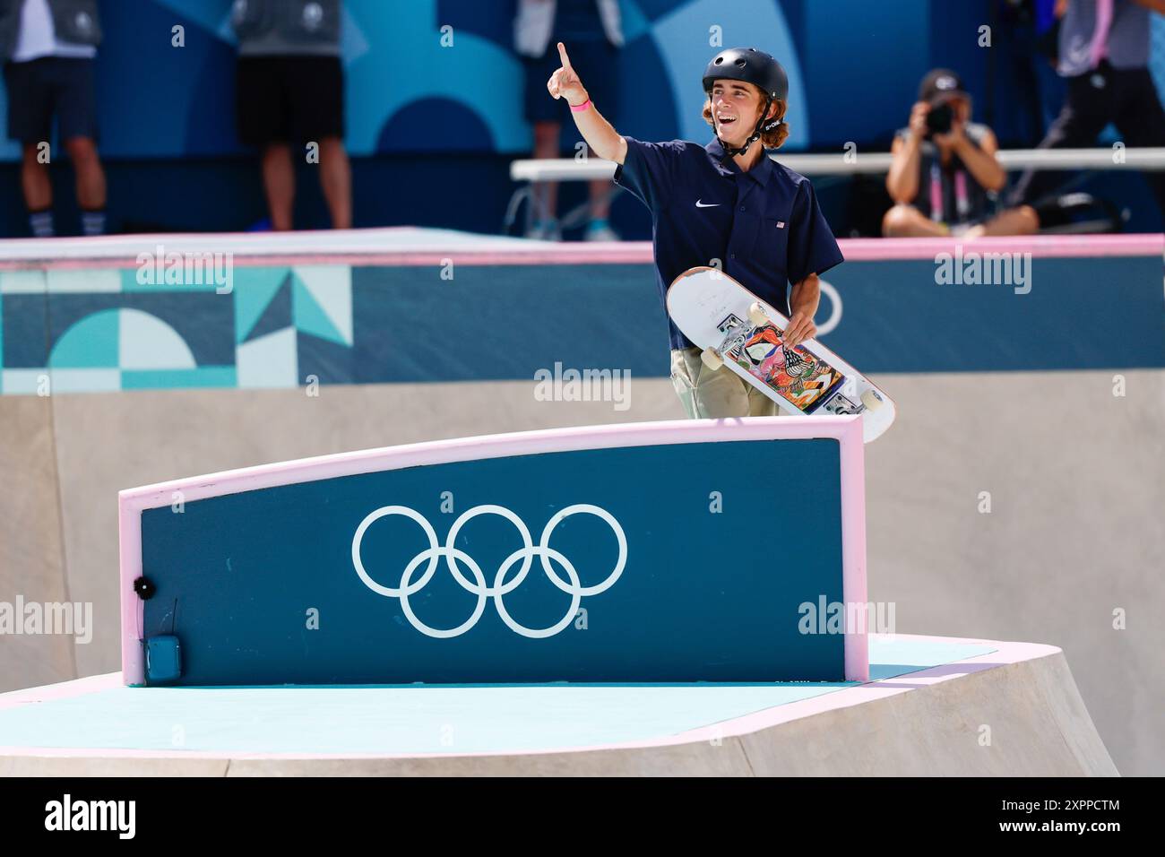 Tom Schaar of United States competes during Men's Park Prelims of the ...
