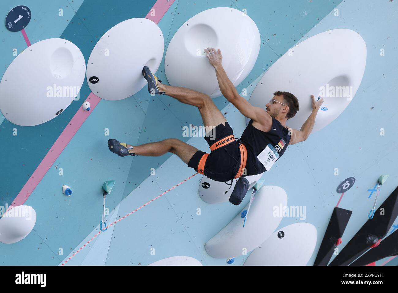 FLOHE Yannick of Germany Sport Climbing Men's Boulder & Lead, Semifinal ...