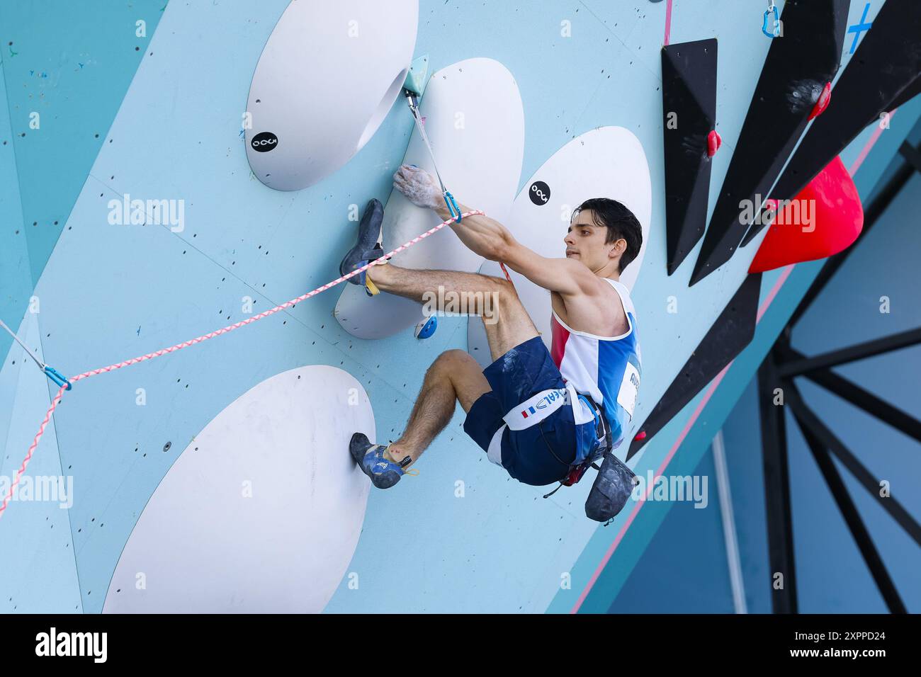 AVEZOU Sam of France Sport Climbing Men's Boulder & Lead, Semifinal ...