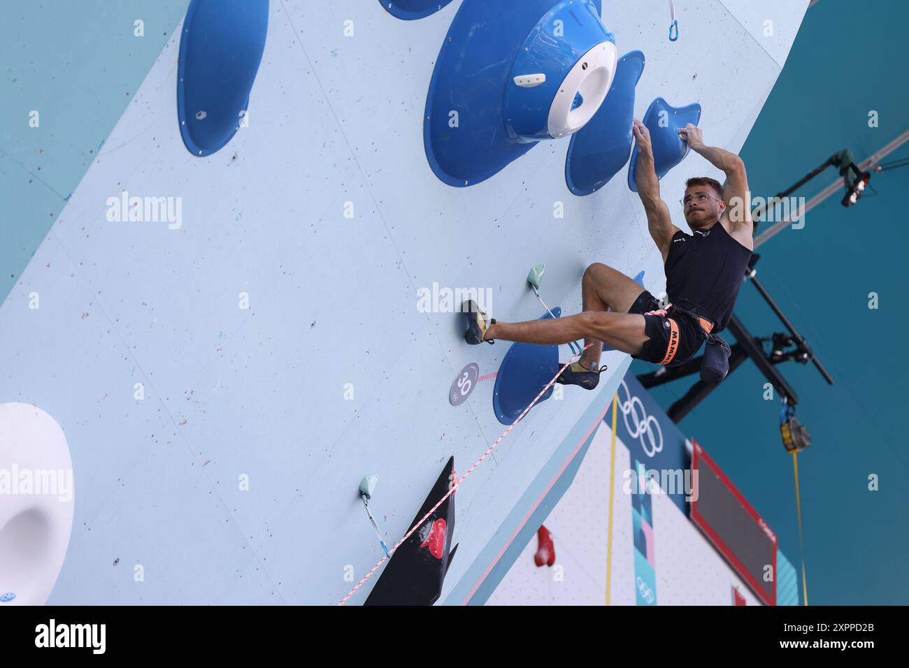 FLOHE Yannick of Germany Sport Climbing Men's Boulder & Lead, Semifinal ...