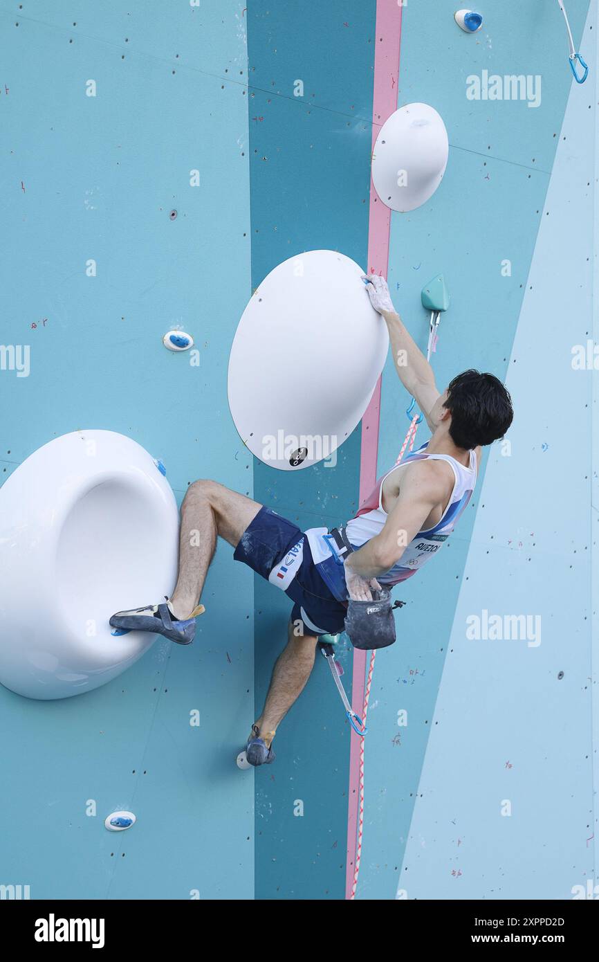 AVEZOU Sam of France Sport Climbing Men's Boulder & Lead, Semifinal ...