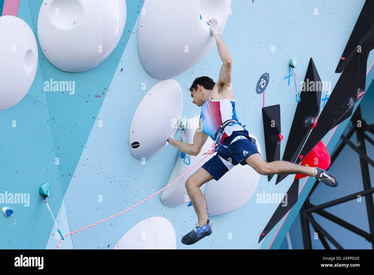 AVEZOU Sam of France Sport Climbing Men's Boulder & Lead, Semifinal ...
