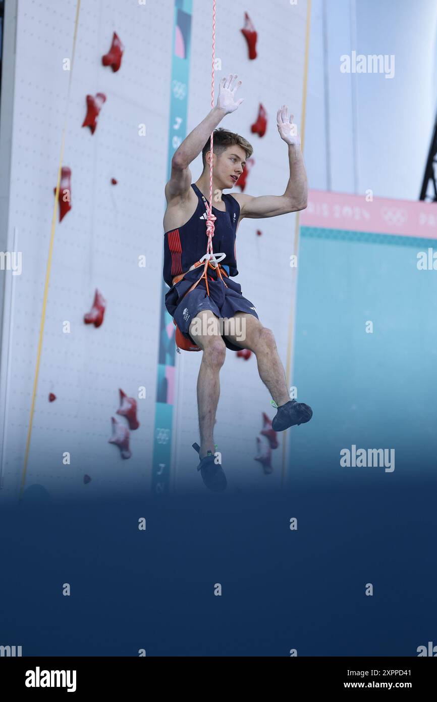 ROBERTS Toby of Great Britain Sport Climbing Men's Boulder & Lead ...