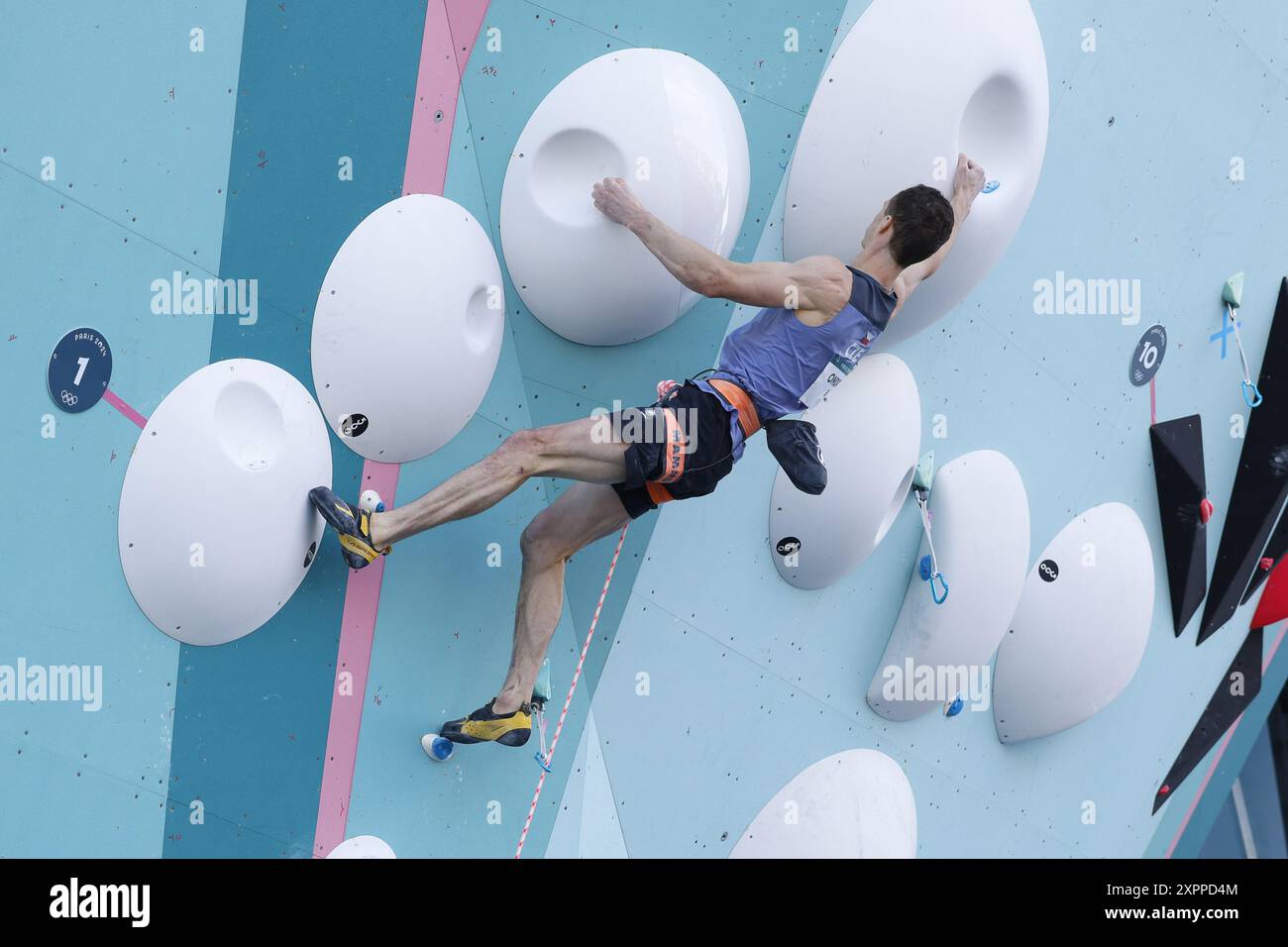 ONDRA Adam of Czechia Sport Climbing Men's Boulder & Lead, Semifinal ...