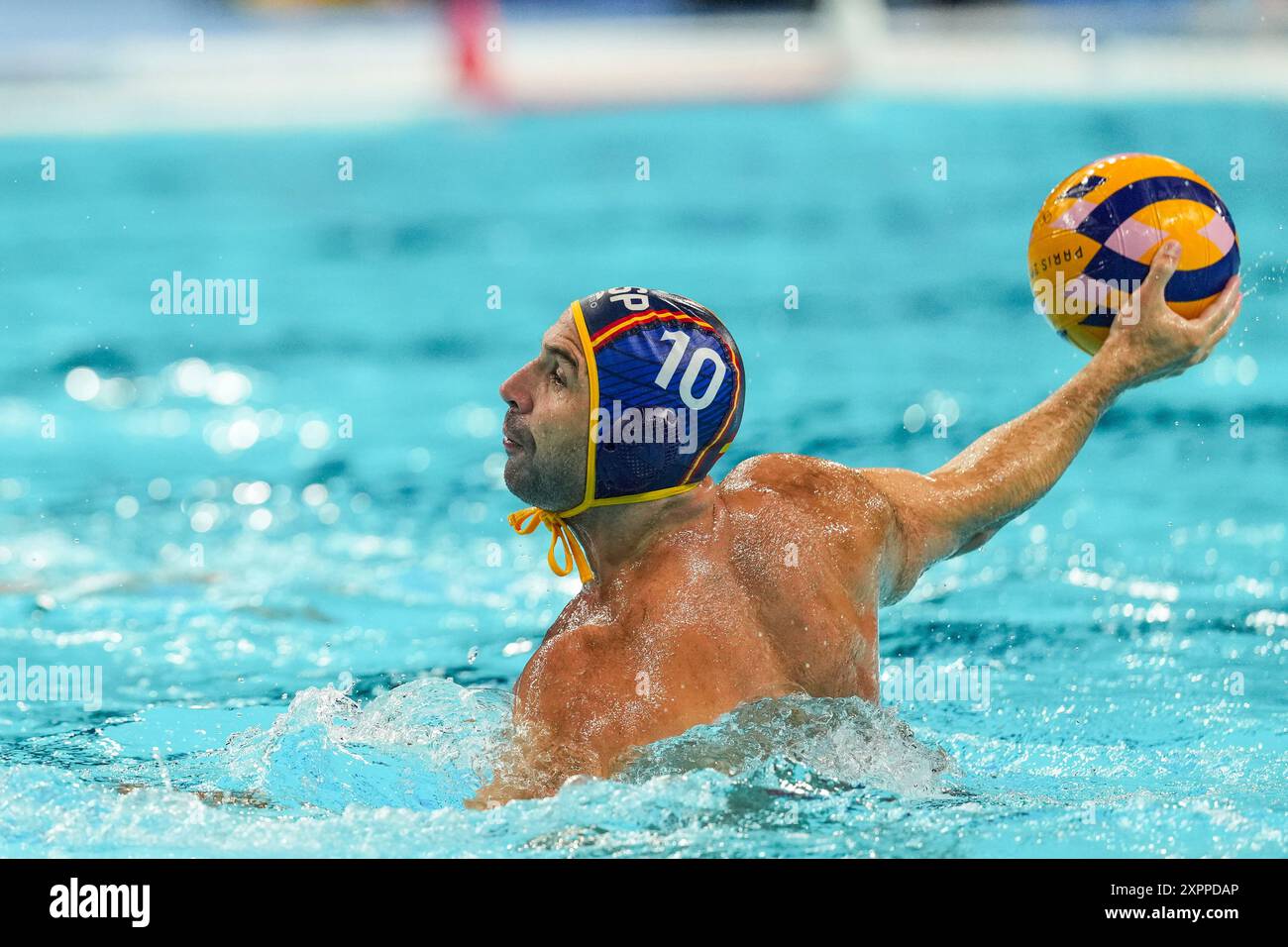 Felipe Perrone Rocha of Spain in action during Men's Quarterfinal of ...