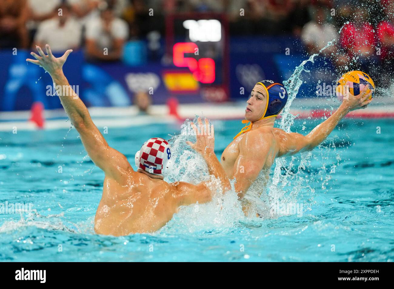 Alvaro Granados Ortega of Spain in action during Men's Quarterfinal of ...