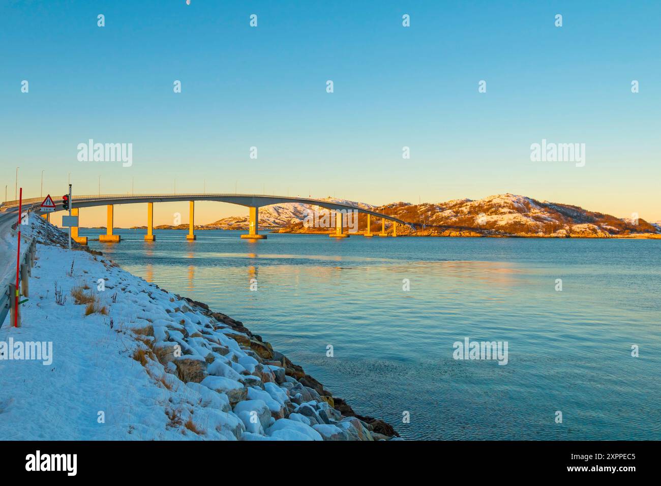 Landscape in Tromso coasts. Norway Stock Photo - Alamy