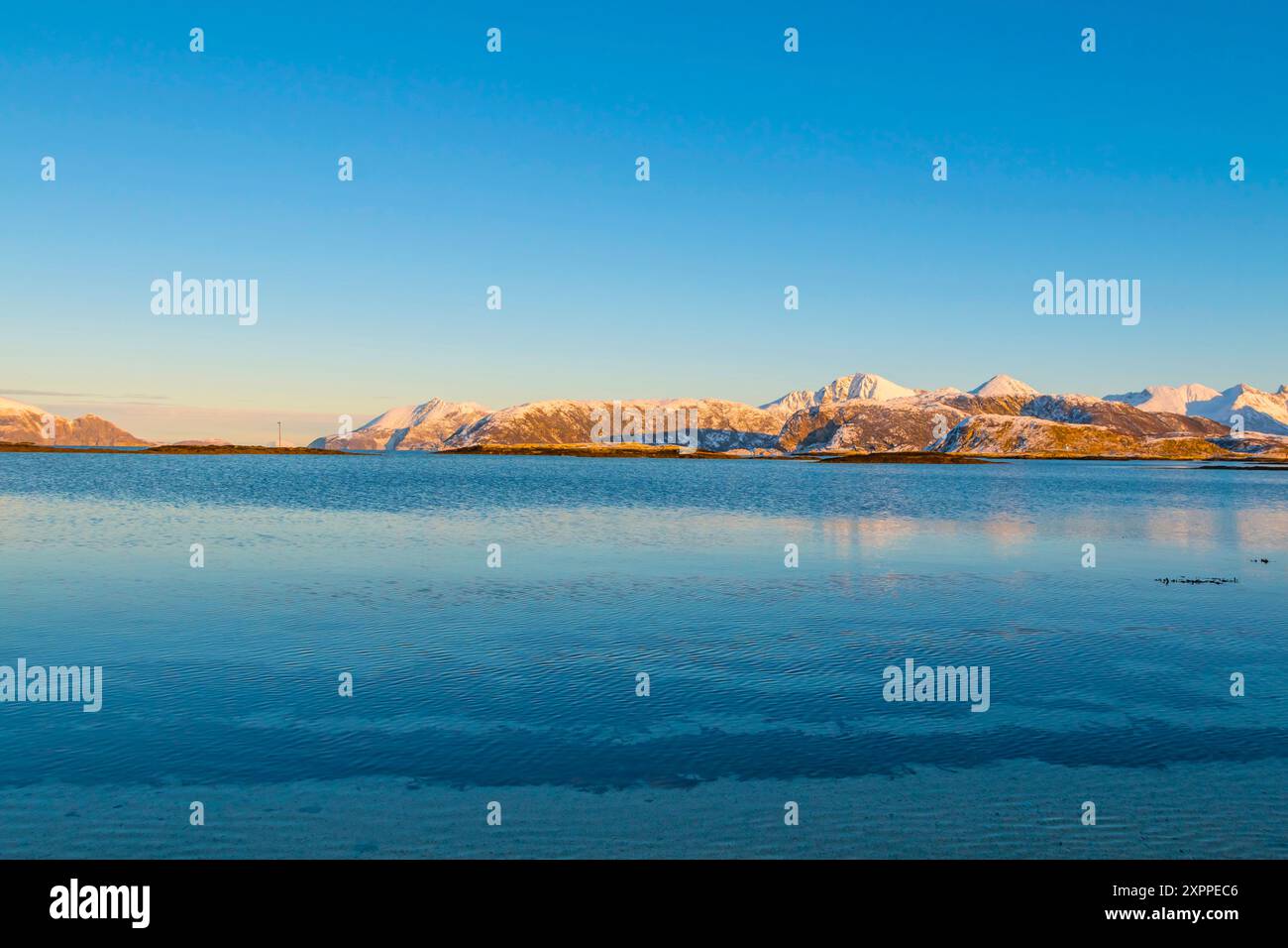 Landscape in Tromso coasts. Norway Stock Photo - Alamy