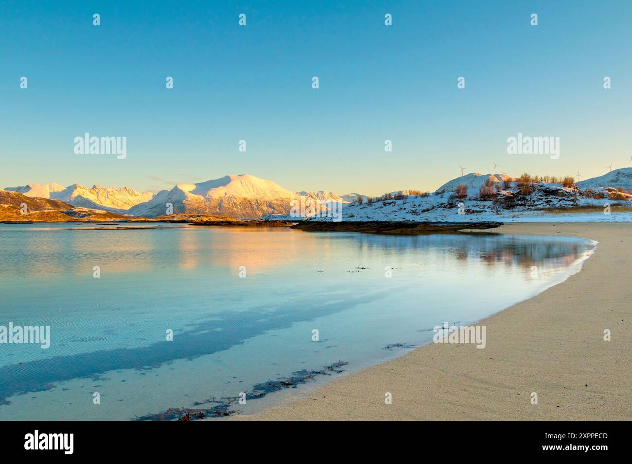 Landscape in Tromso coasts. Norway Stock Photo - Alamy