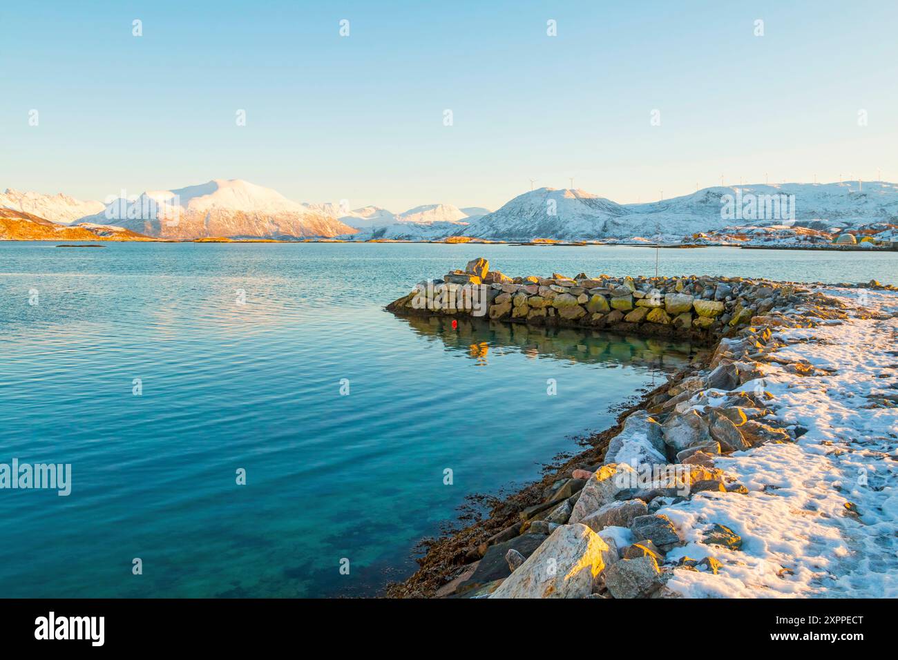 Landscape in Tromso coasts. Norway Stock Photo - Alamy