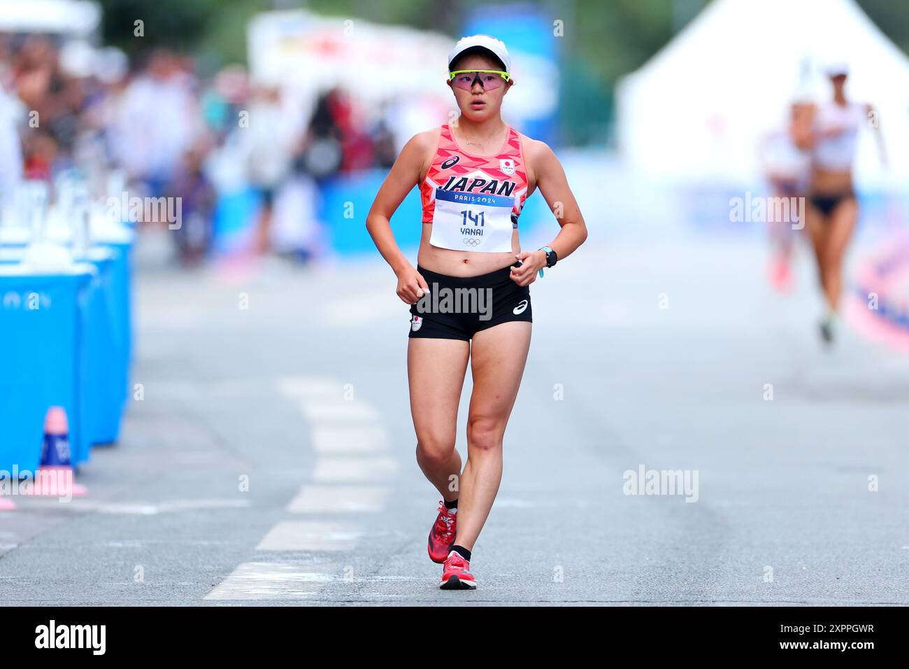Paris, France. 7th Aug, 2024. Ayane Yanai (JPN) Race Walk : Mixed Walk ...