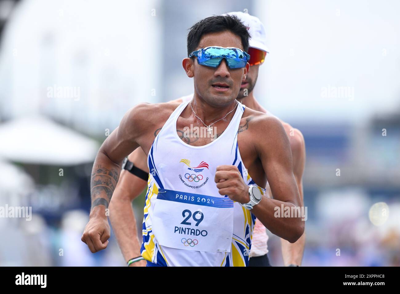 Brian Daniel Pintado ( ECU ), Athletics, Marathon Race Walk Relay Mixed between Spain and Egypt ...