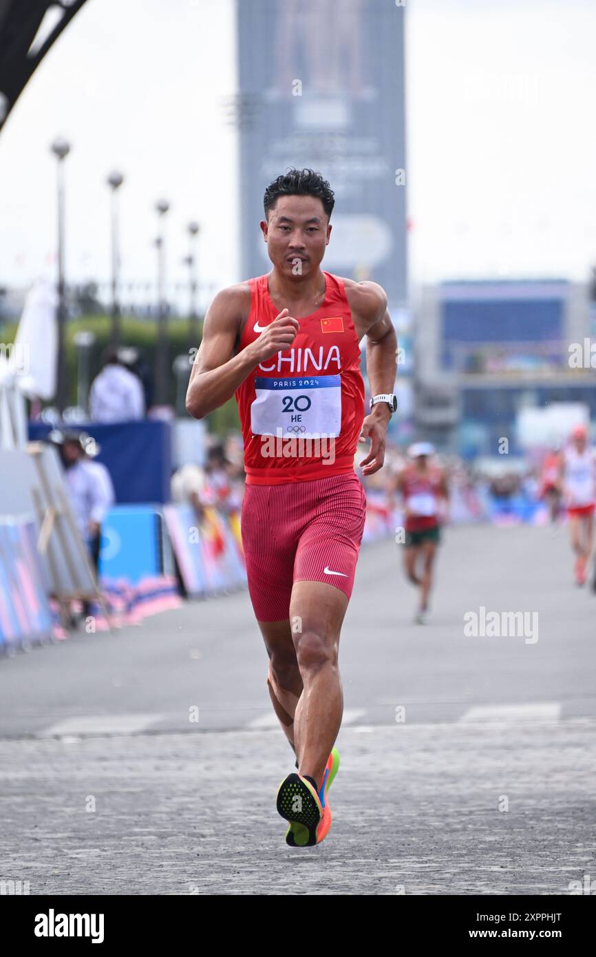 Xianghong He ( CHN ), Athletics, Marathon Race Walk Relay Mixed between ...