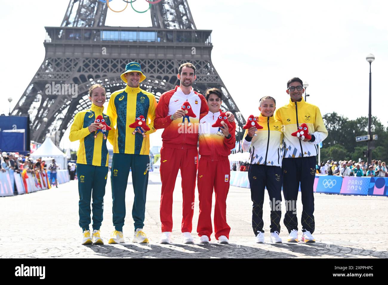 Brian Daniel Pintado, Glenda Morejon of Ecuador Silver medal, Maria ...