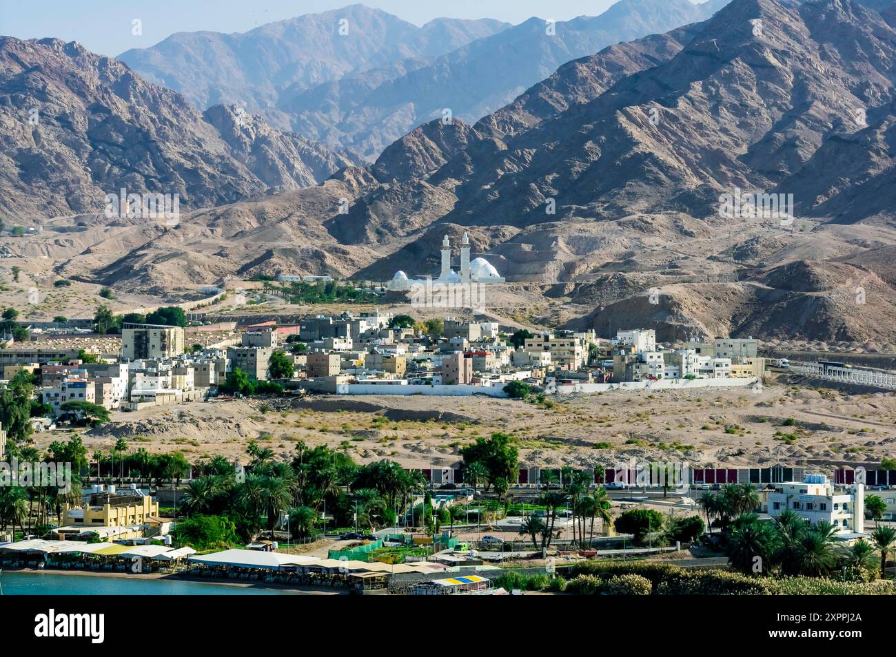 Akaba (aqaba) in Jordan, a seaport on the Gulf of Aqaba, a branch of ...
