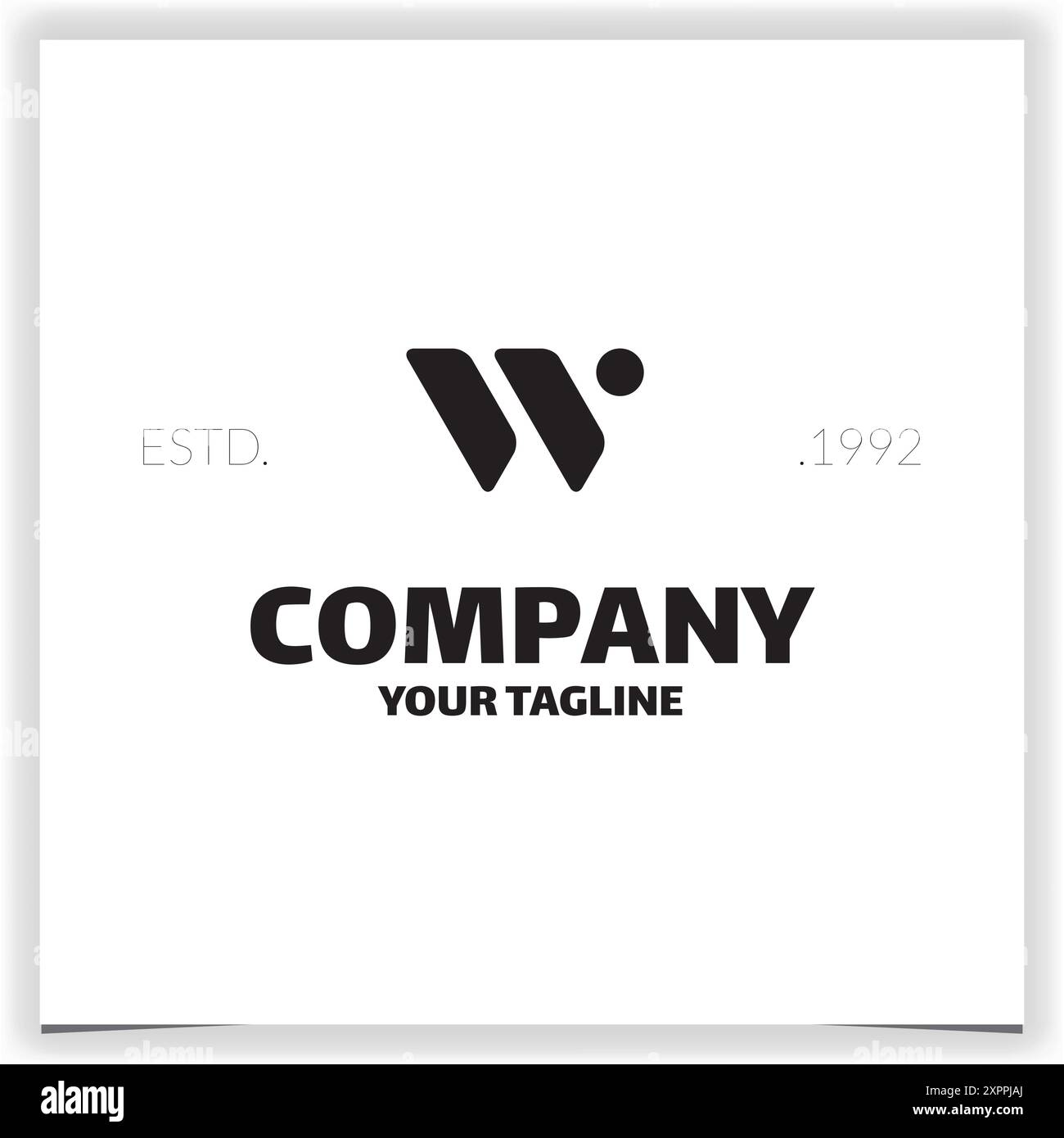 Letter w logo design vector design template Stock Vector Image & Art ...