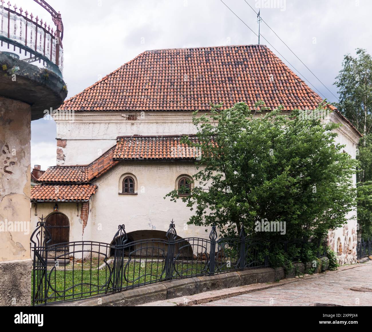 medieval building in historical city center Stock Photo - Alamy