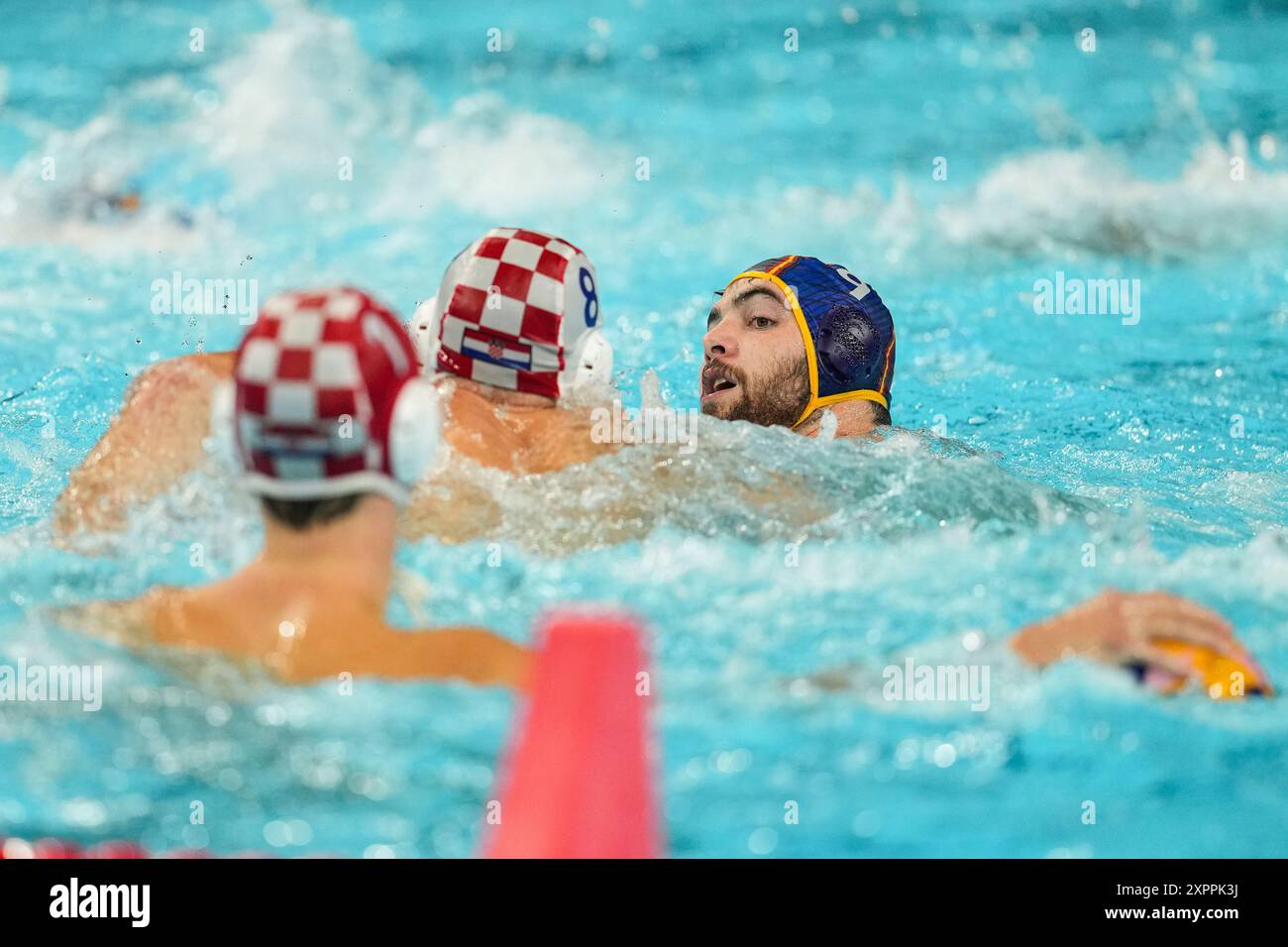 Roger Tahull Compte of Spain in action during Men's Quarterfinal of the ...