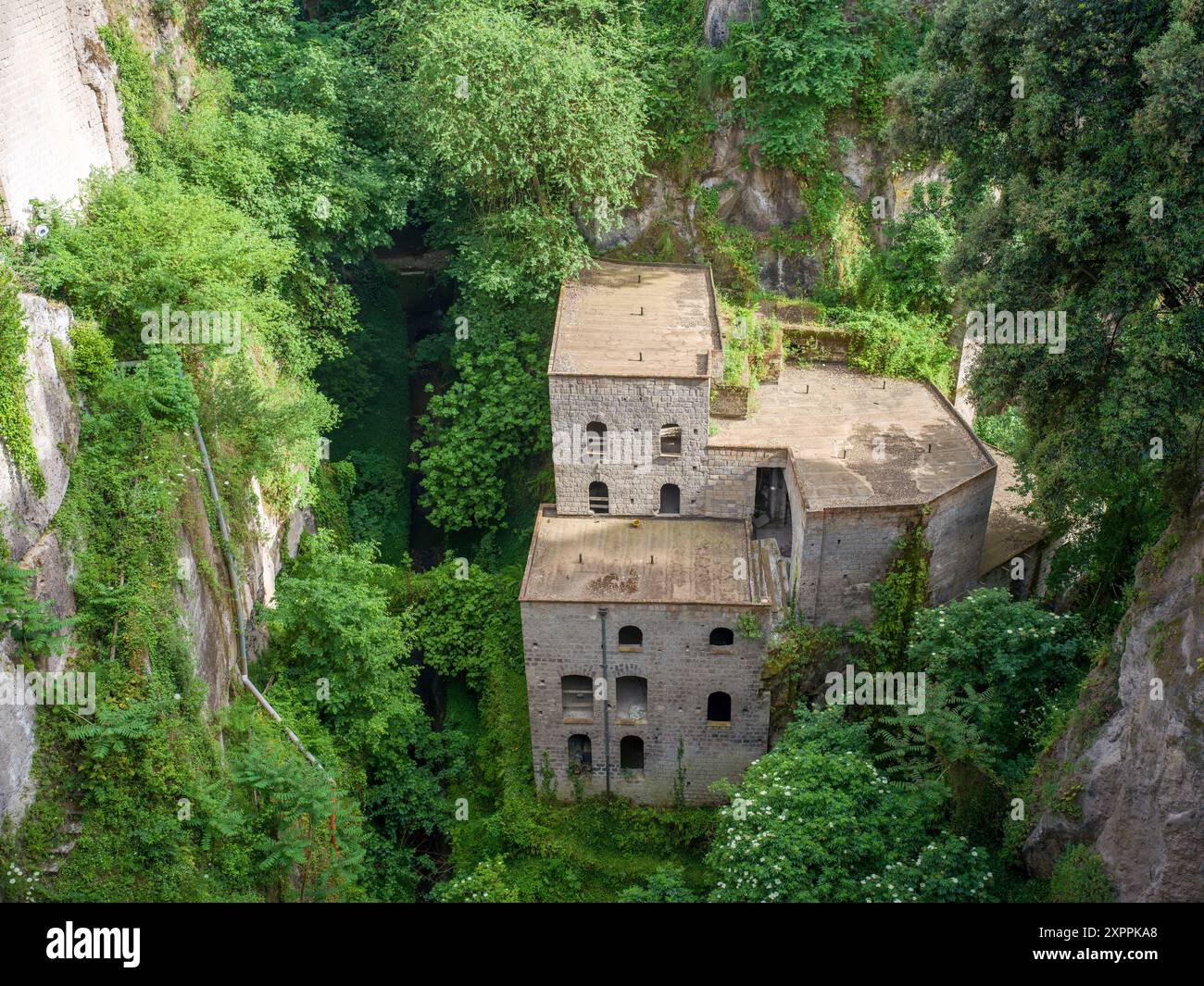 Lost Place, Vallone dei Mulini, Valley of the Mills, Sorrento, Salerno ...