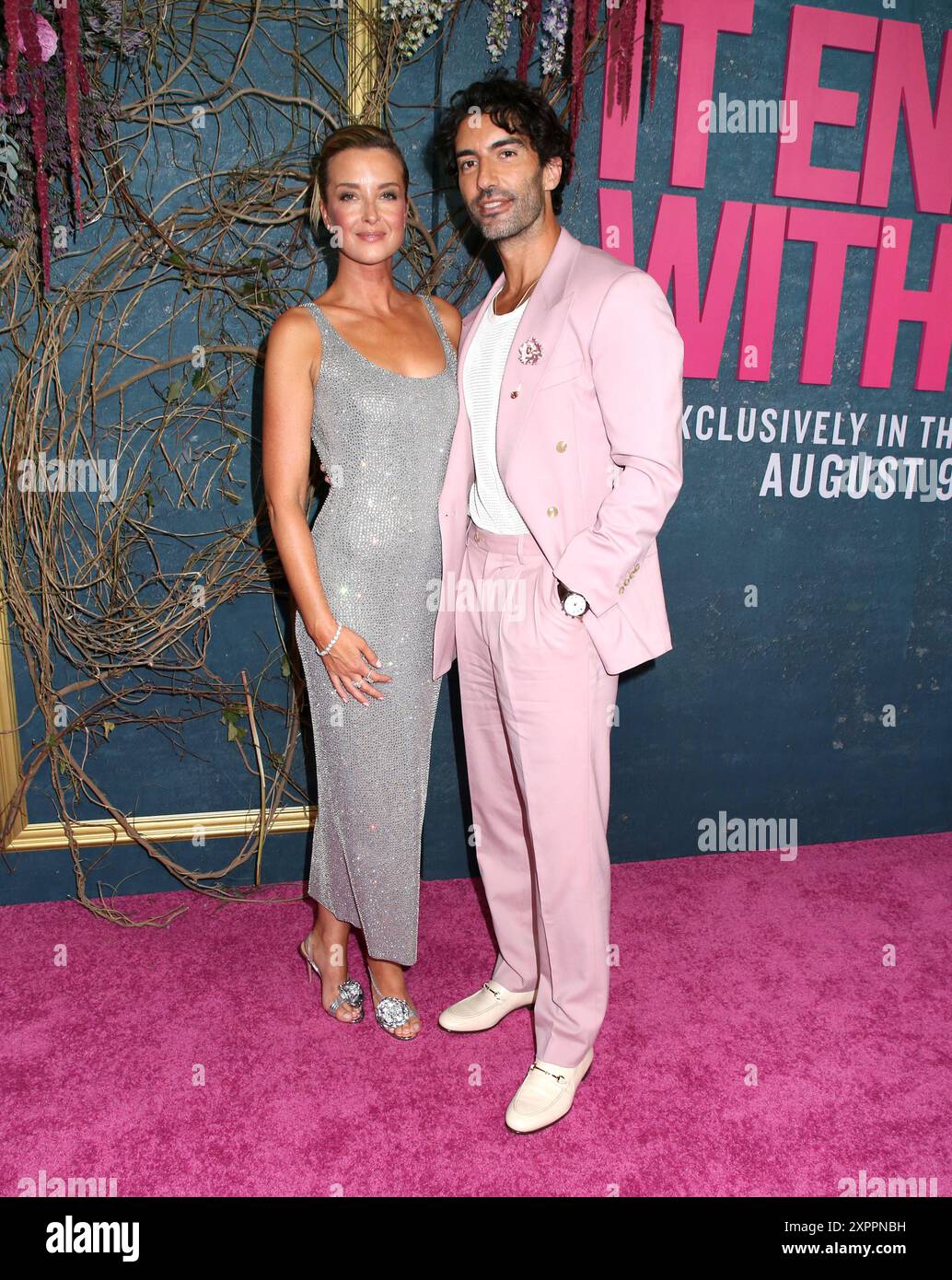 New York City, USA. 06th Aug, 2024. Justin Baldoni and Emily Baldoni attending the 'It Ends With ...