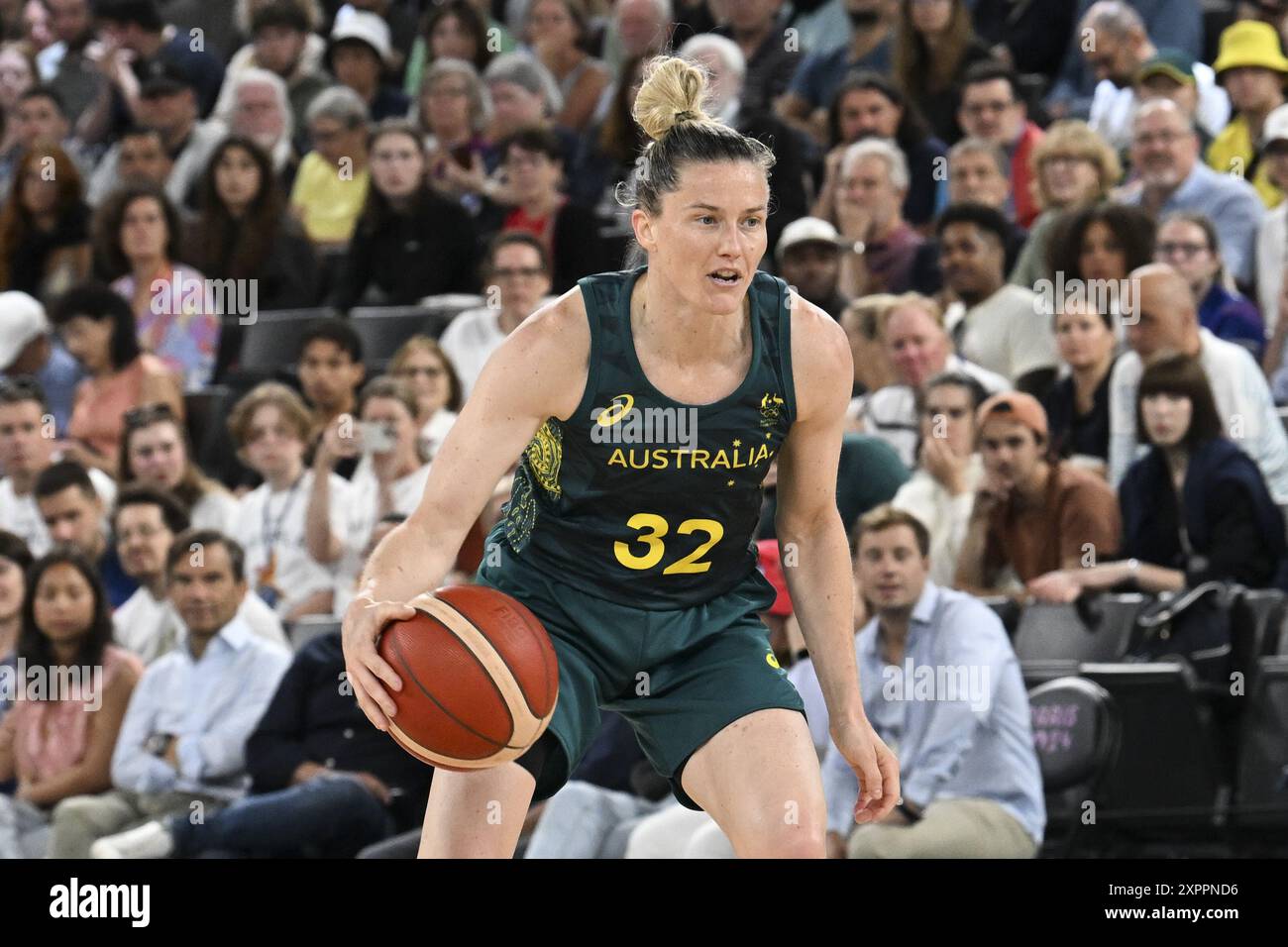 Sami Whitcomb of Australia, Basketball, Women's Quarterfinal between ...
