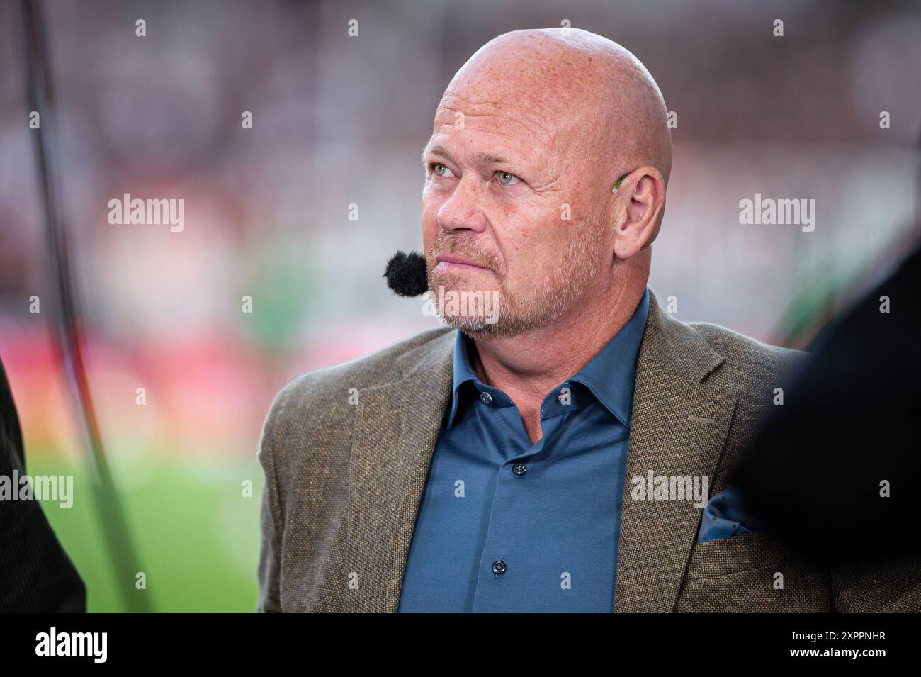 Herning, Denmark. 06th Aug, 2024. Former footballer and now TV-pundit ...