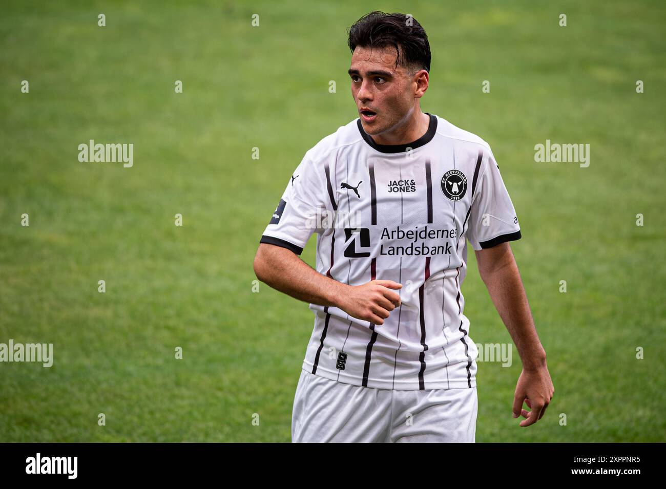 Herning, Denmark. 06th, August 2024. Aral Simsir (58) of FC Midtjylland ...