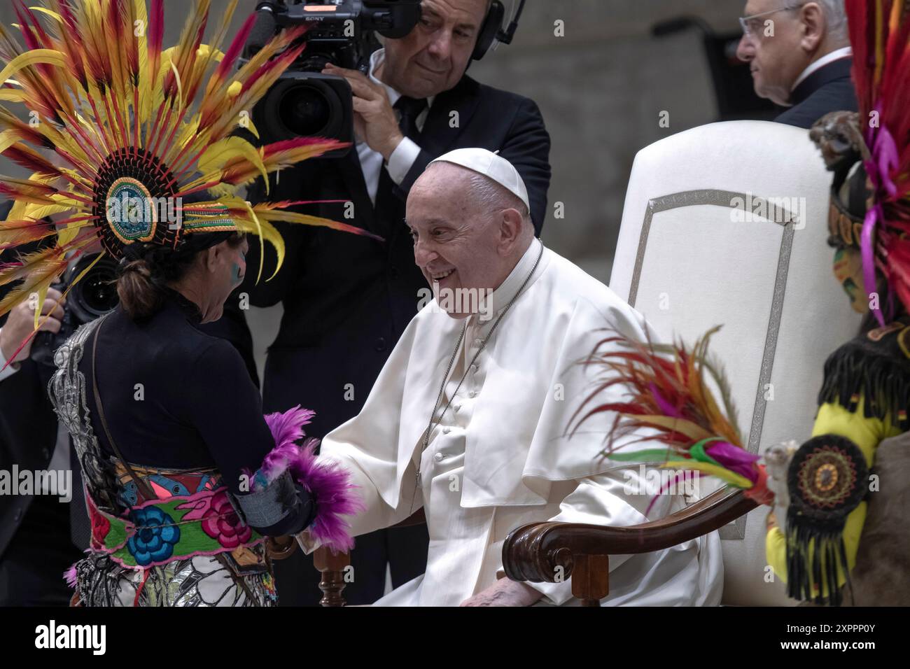 Vatican City, Vatican 7 August 204. Members of "Cultural Diffusion ...