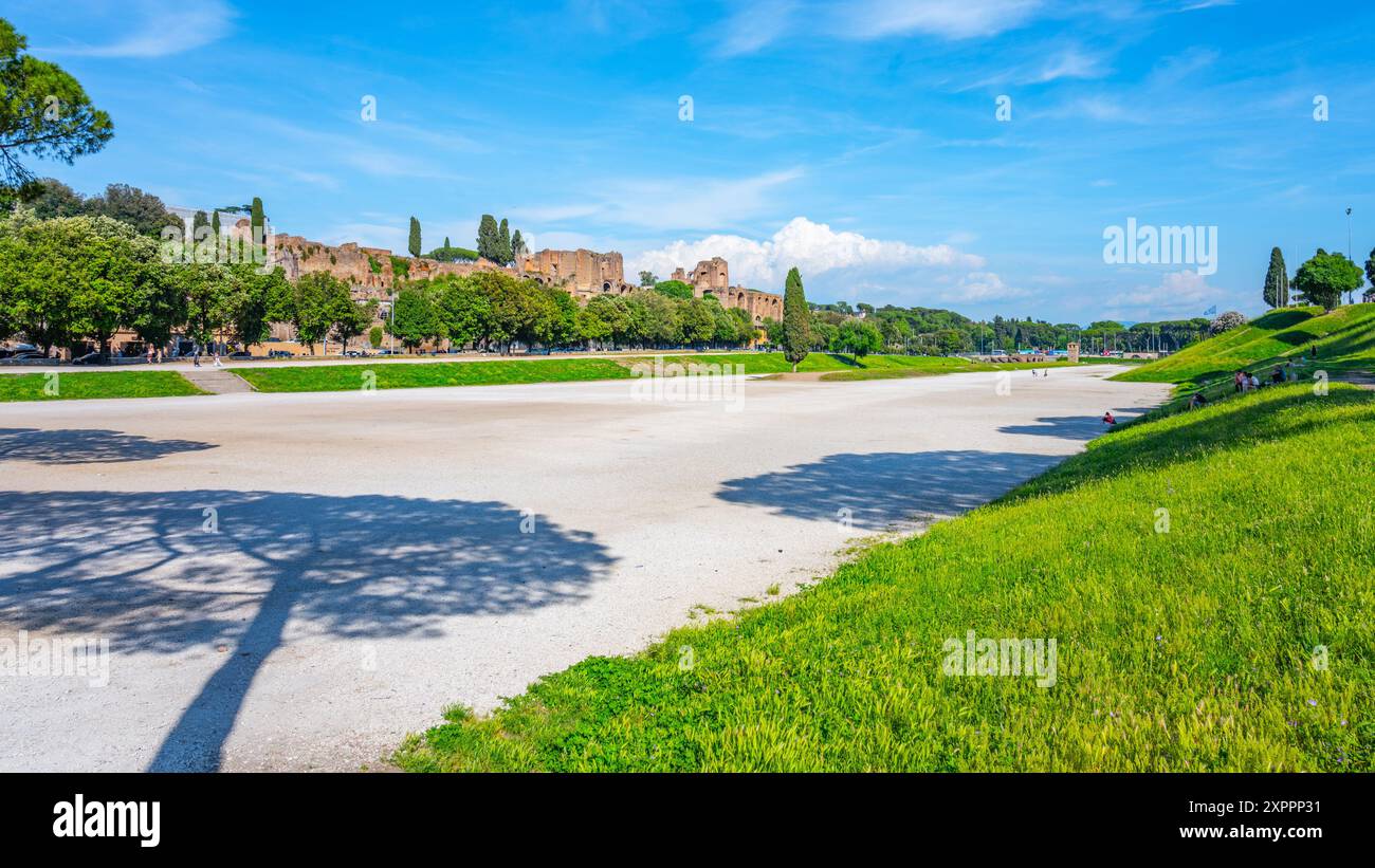 The Circus Maximus, Italian: Circo Massimo, an ancient Roman chariot ...