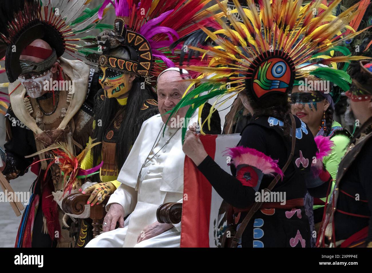 Vatican City, Vatican 7 August 204. Members of "Cultural Diffusion ...