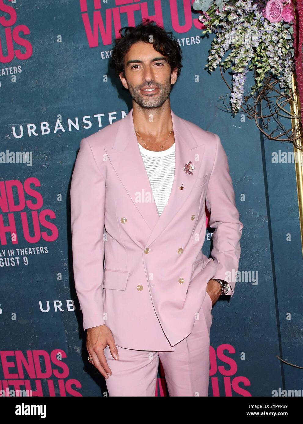 New York City, USA. 06th Aug, 2024. Justin Baldoni attending the 'It Ends With Us' World ...