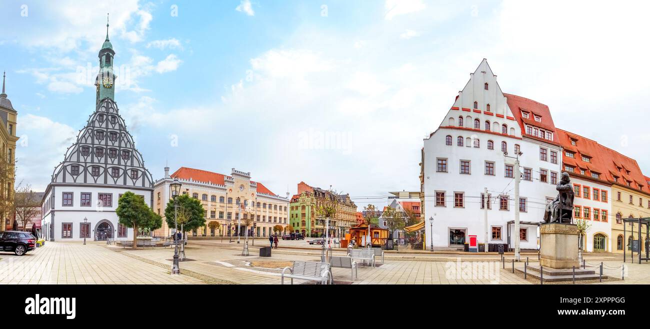 Old city of Zwickau, Germany Stock Photo - Alamy