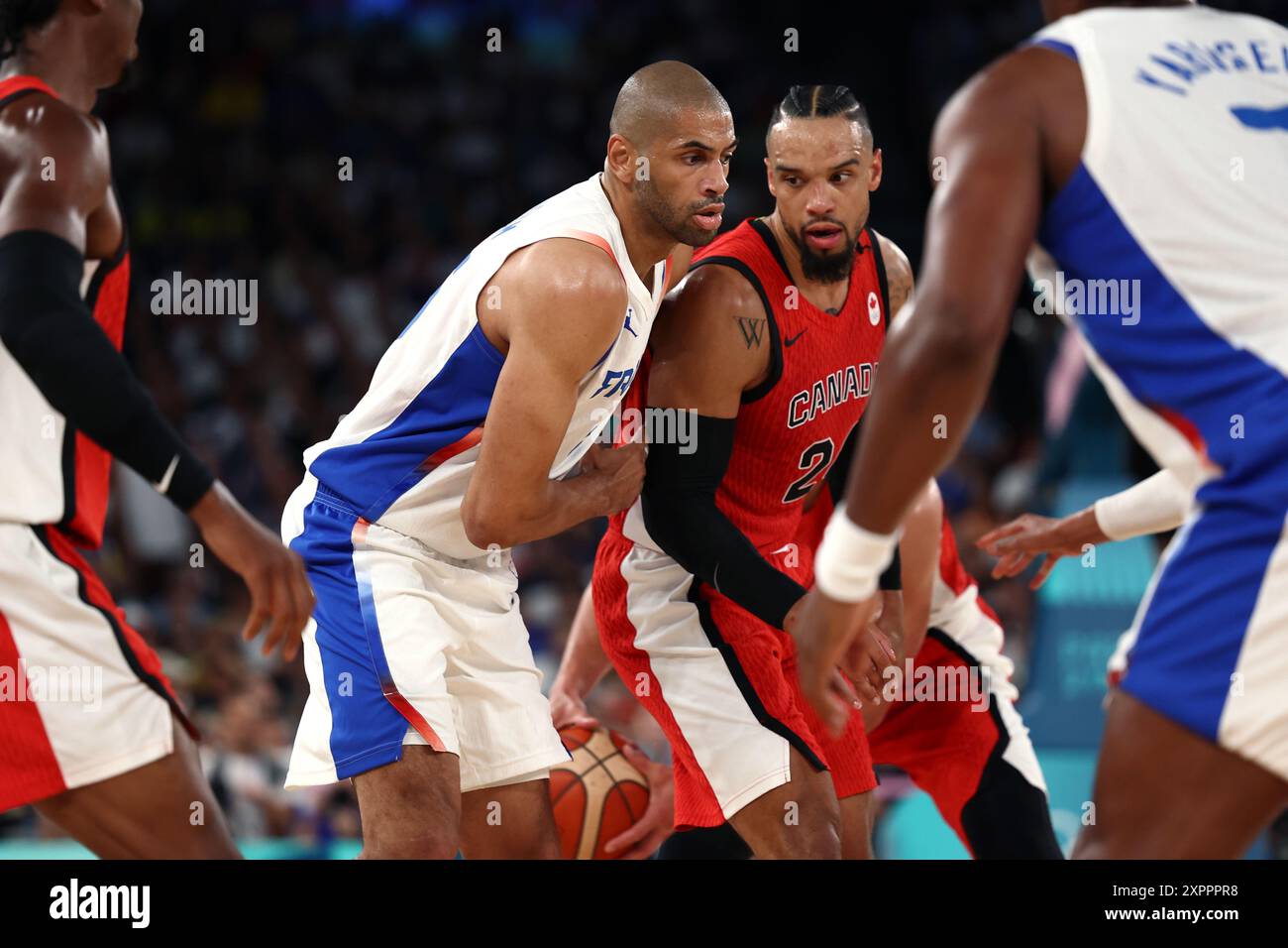 Paris, France. 07th Aug, 2024. Julien Mattia/Le Pictorium - Basketball ...