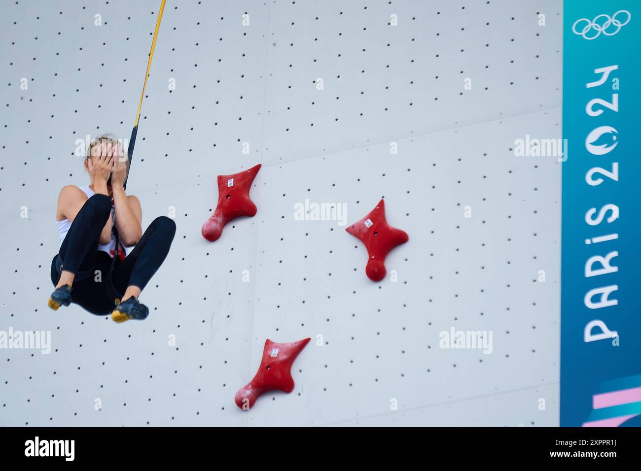 Bronze medalist Aleksandra Kalucka of Team Poland celebrates on the ...