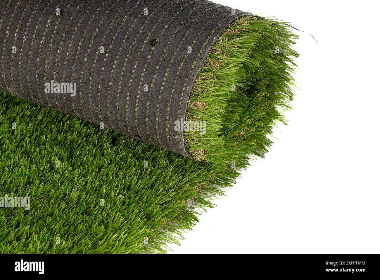 Artificial Grass Roll Ready for Installation Stock Photo - Alamy