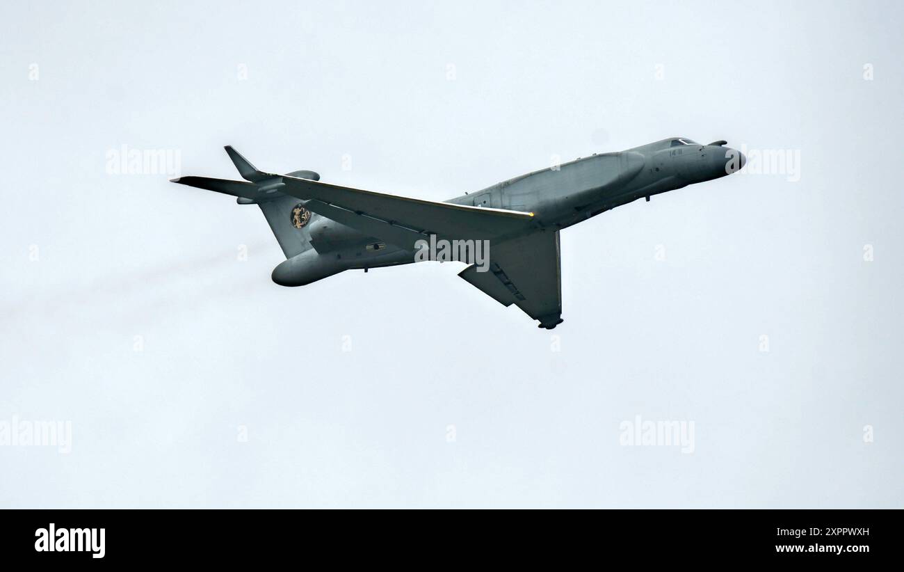 Misawa, Japan. 07th Aug, 2024. Italian Air Force G550 CAEW (Conformal ...