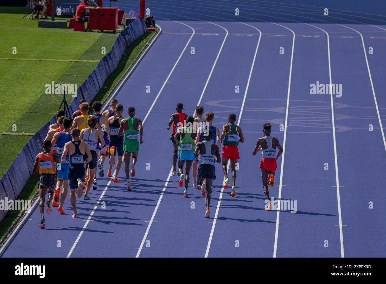 Paris, France - 08 07 2024: Olympic Games Paris 2024. View of men's ...