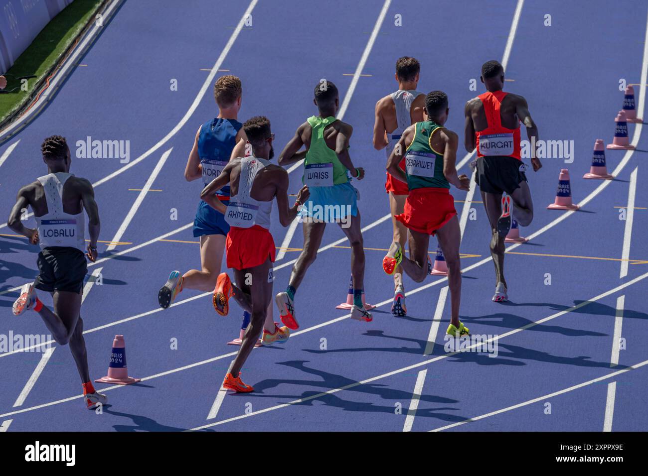 Paris, France - 08 07 2024: Olympic Games Paris 2024. View of men's ...