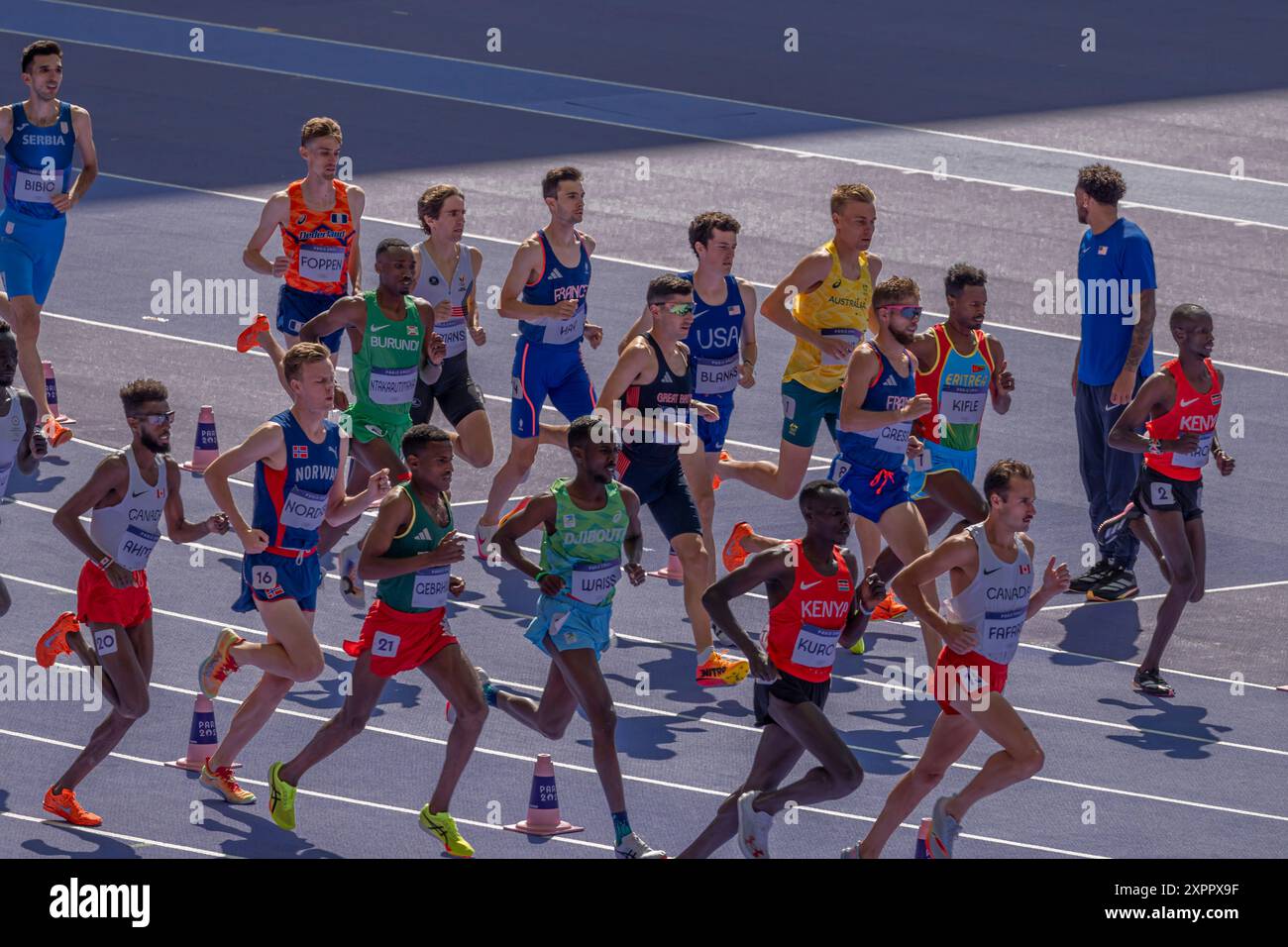 Paris, France - 08 07 2024: Olympic Games Paris 2024. View of men's ...