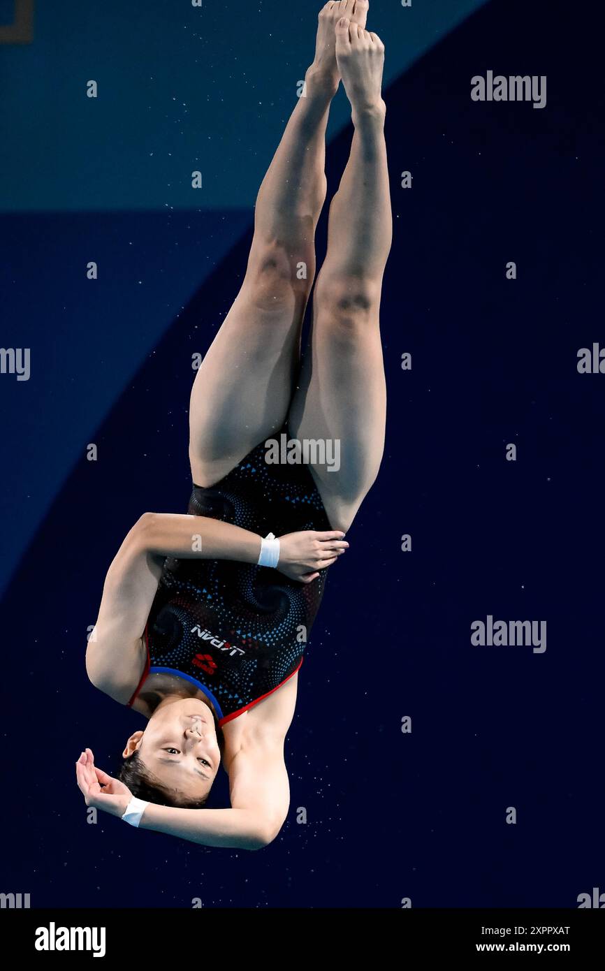 Paris, France. 07th Aug, 2024. Haruka Enomoto of Japan competes in the ...