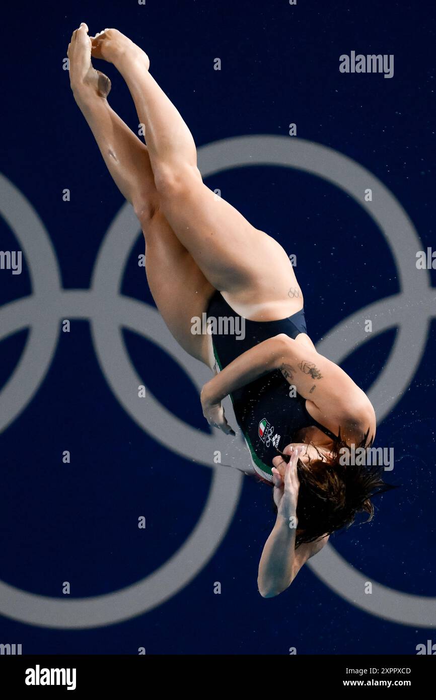 Paris, France. 07th Aug, 2024. Chiara Pellacani of Italy competes in ...