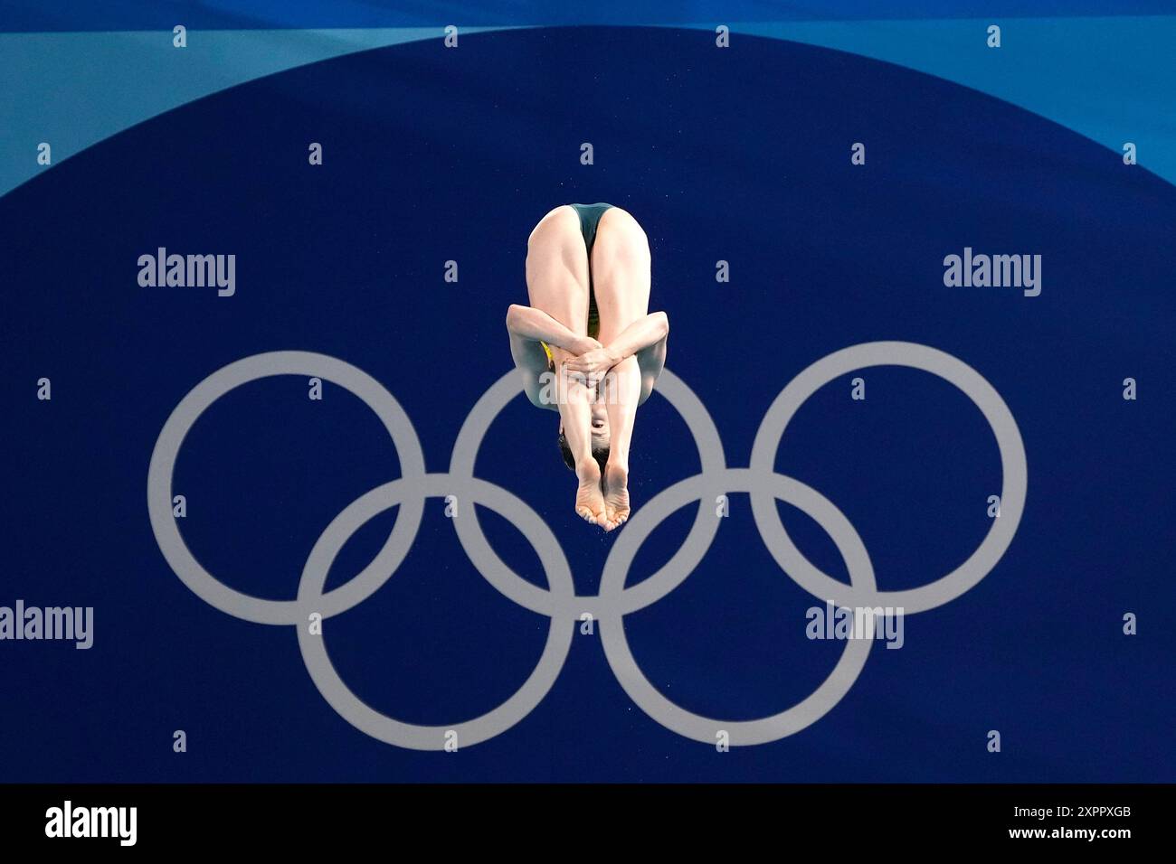 Australia's Maddison Keeney competes in the women's 3m springboard ...